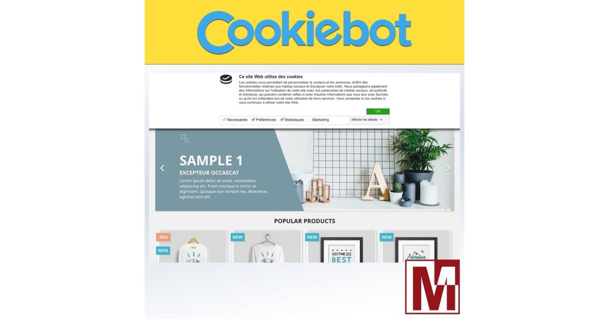Module PrestaShop CMP Cookiebot